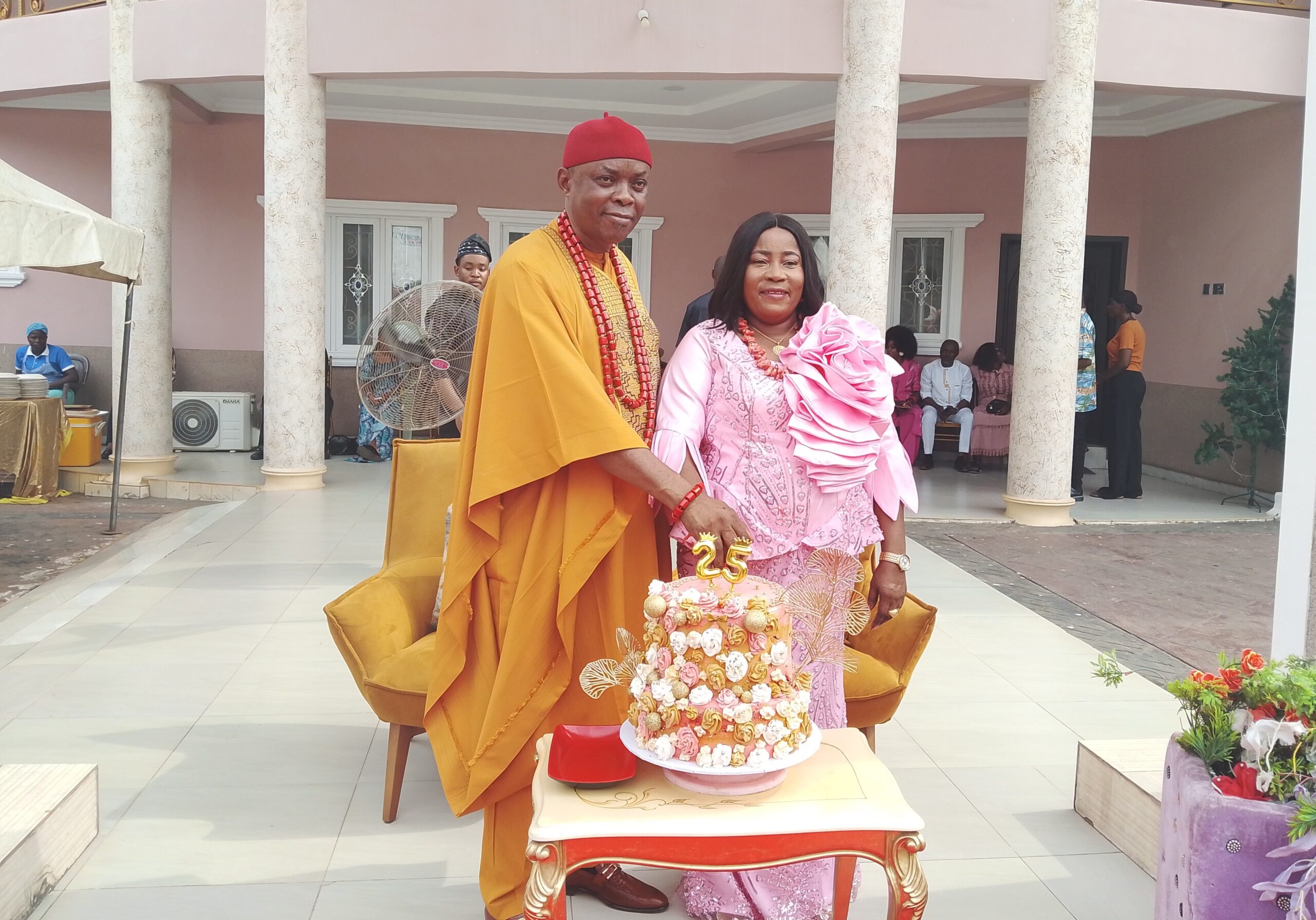 APC Chieftain, Mark Ugorji Celebrates 25 Years of Marriage, Thanks God ...